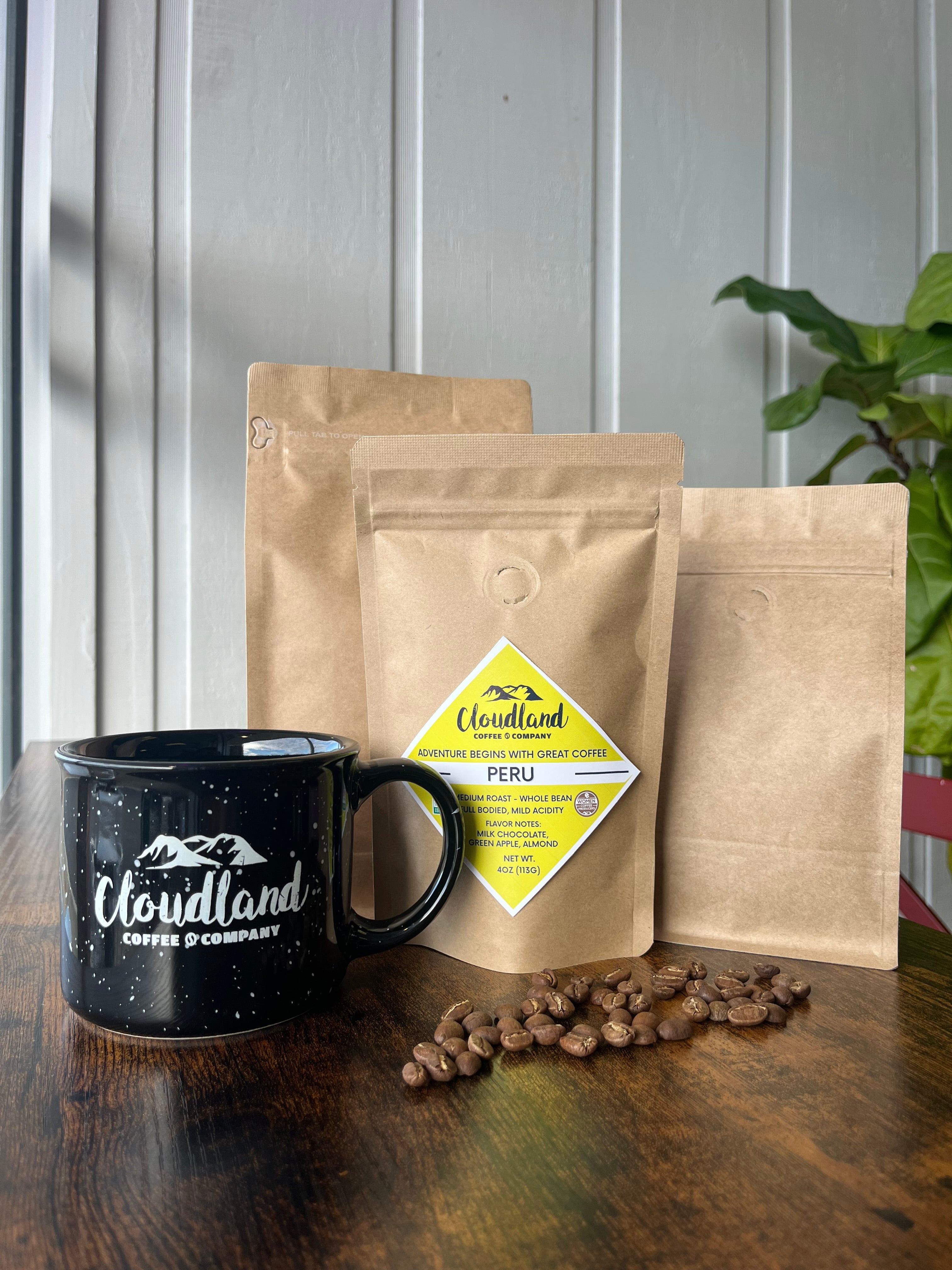 Peru Coffee 12oz / Whole Bean / Medium | organically grown coffee ...
